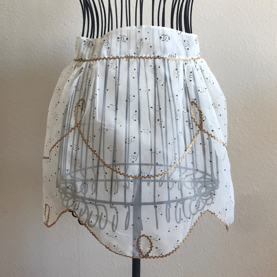 WEDDING SHEER W GOLD Rick Rack - Etsy