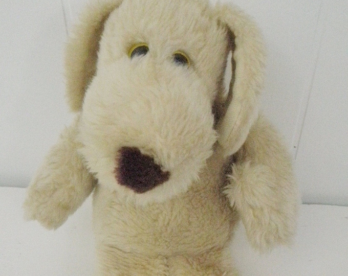 Vintage 1980 Le Mutt Dog 14" Plush Stuffed Floppy Puppy Franland ...
