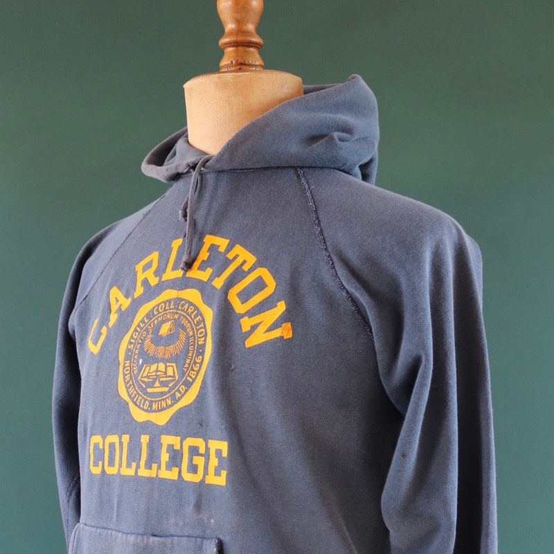 College Sweatshirt Vintage Etsy