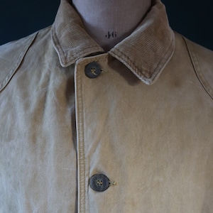 Vintage 1920s 30s Hunting Jacket - American Workwear - Tin Cloth Duck ...