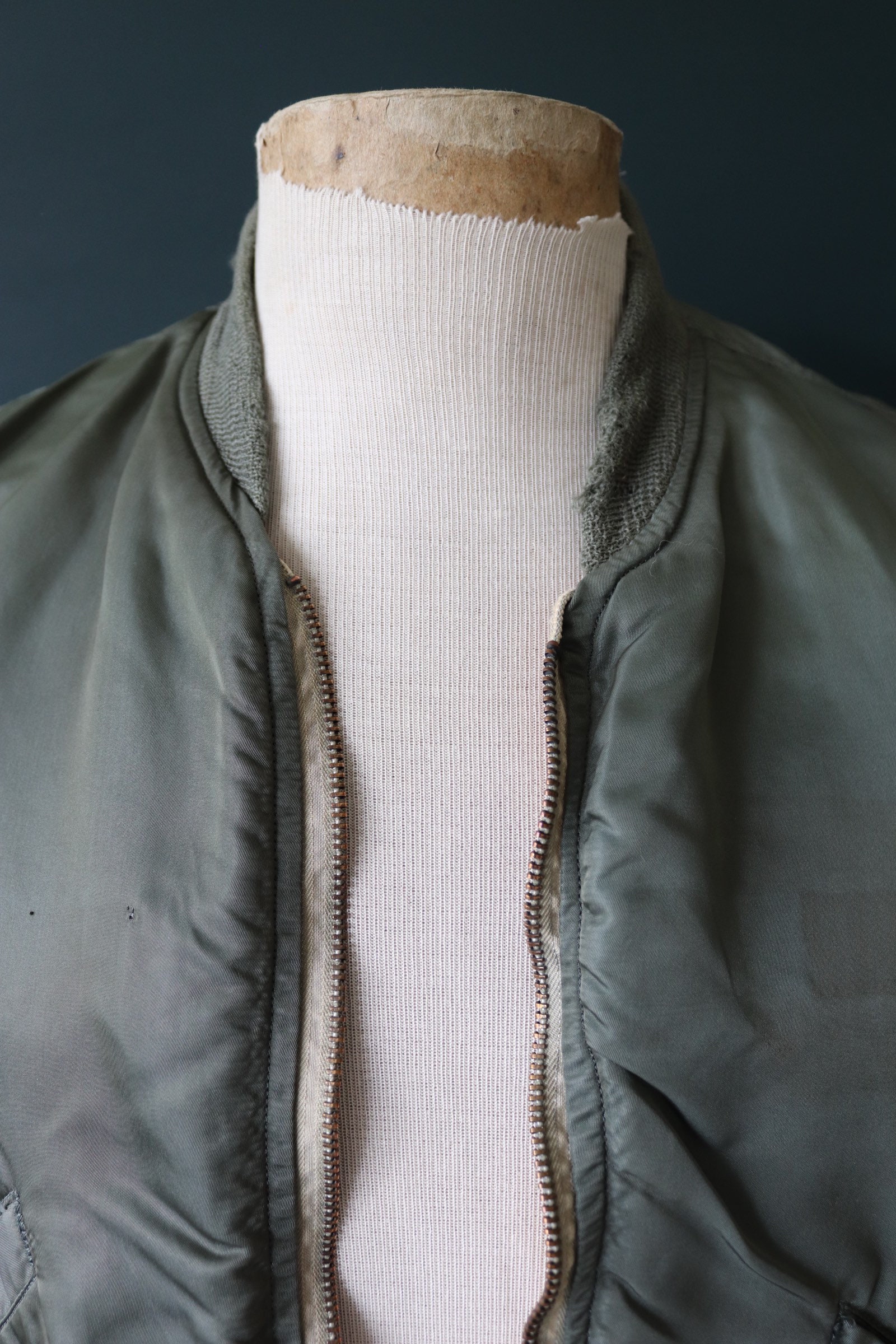 Vintage 1960s 60s USAF US air force L-2B L2B flight light zone jacket ...