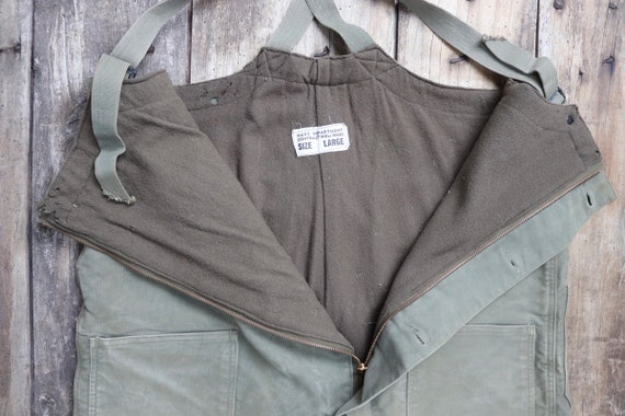 Vintage 1940s 40s WW2 era us navy USN NXSX khaki gree… - Gem