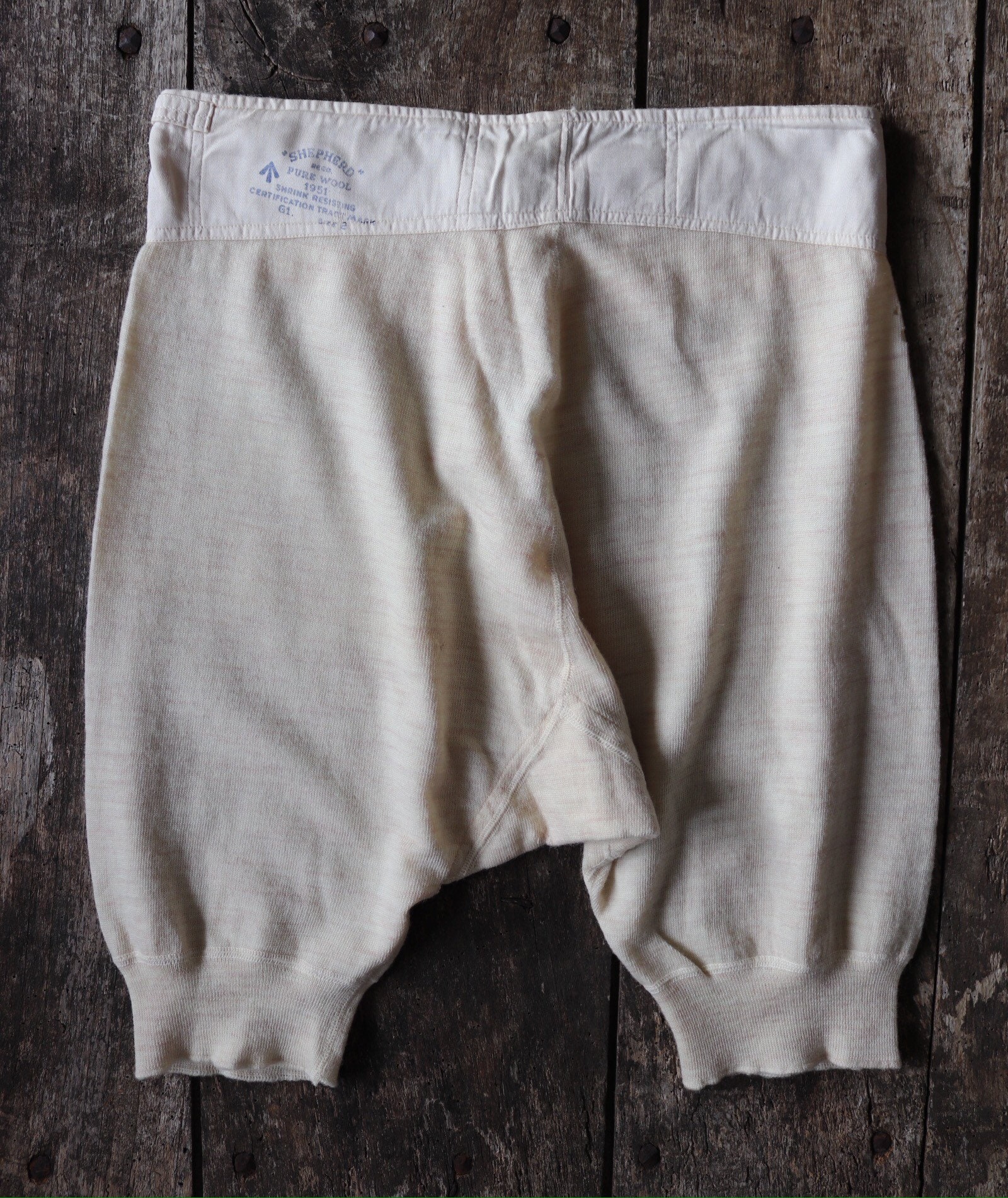 Vintage 1950s 50s British army military unworn deadstock knitted wool ...