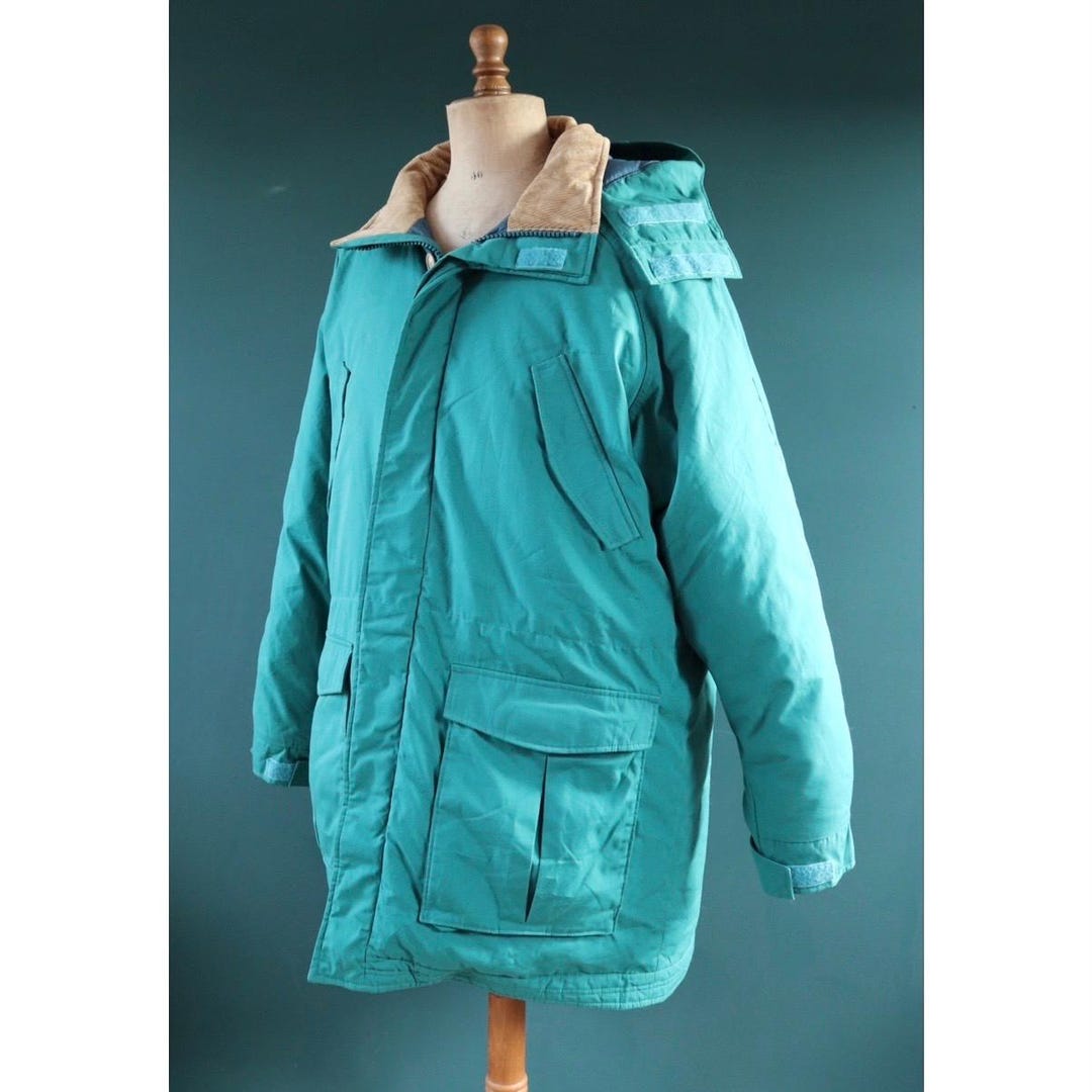 Vintage 1980s LL Bean Newfoundland Parka - Goose Down Jacket - Arctic ...