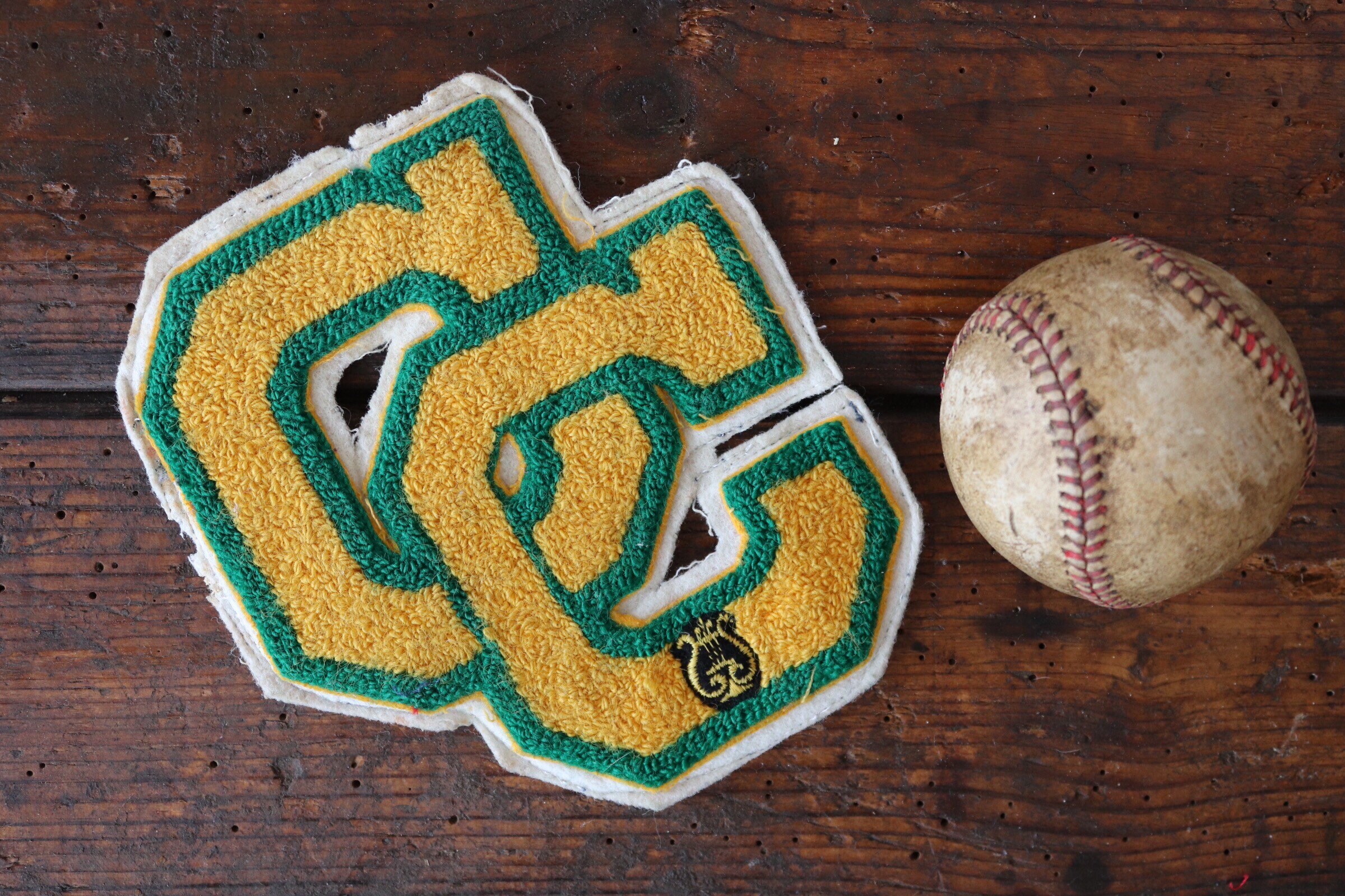 Vintage chenille patch Letterman sports american high school college ...