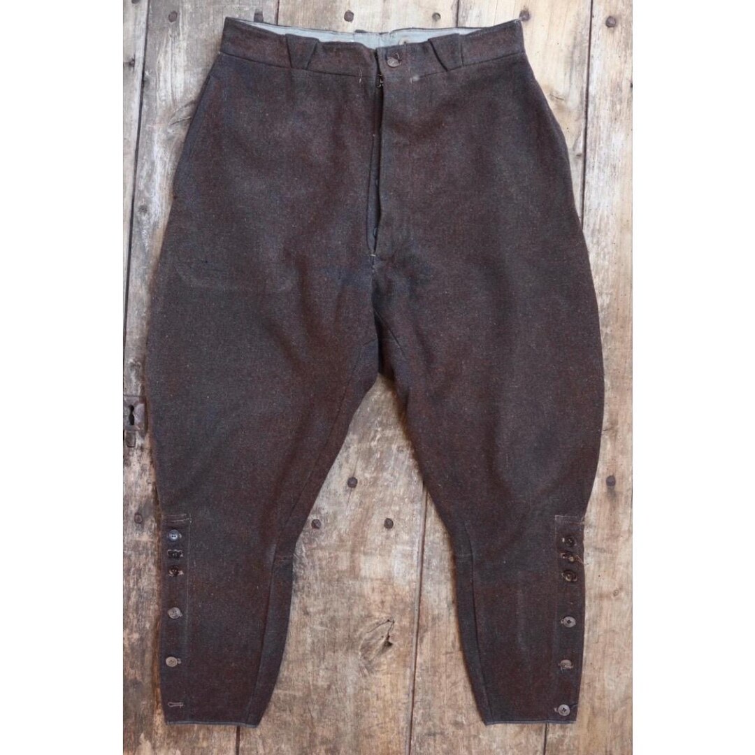 Vintage 1930s French Jodhpurs - Wool Riding Breeches - 32" X 25" - Etsy