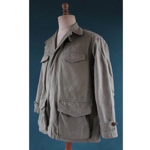 Vintage French M47 Army Jacket - 1950s Military - 44” Chest - Khaki ...
