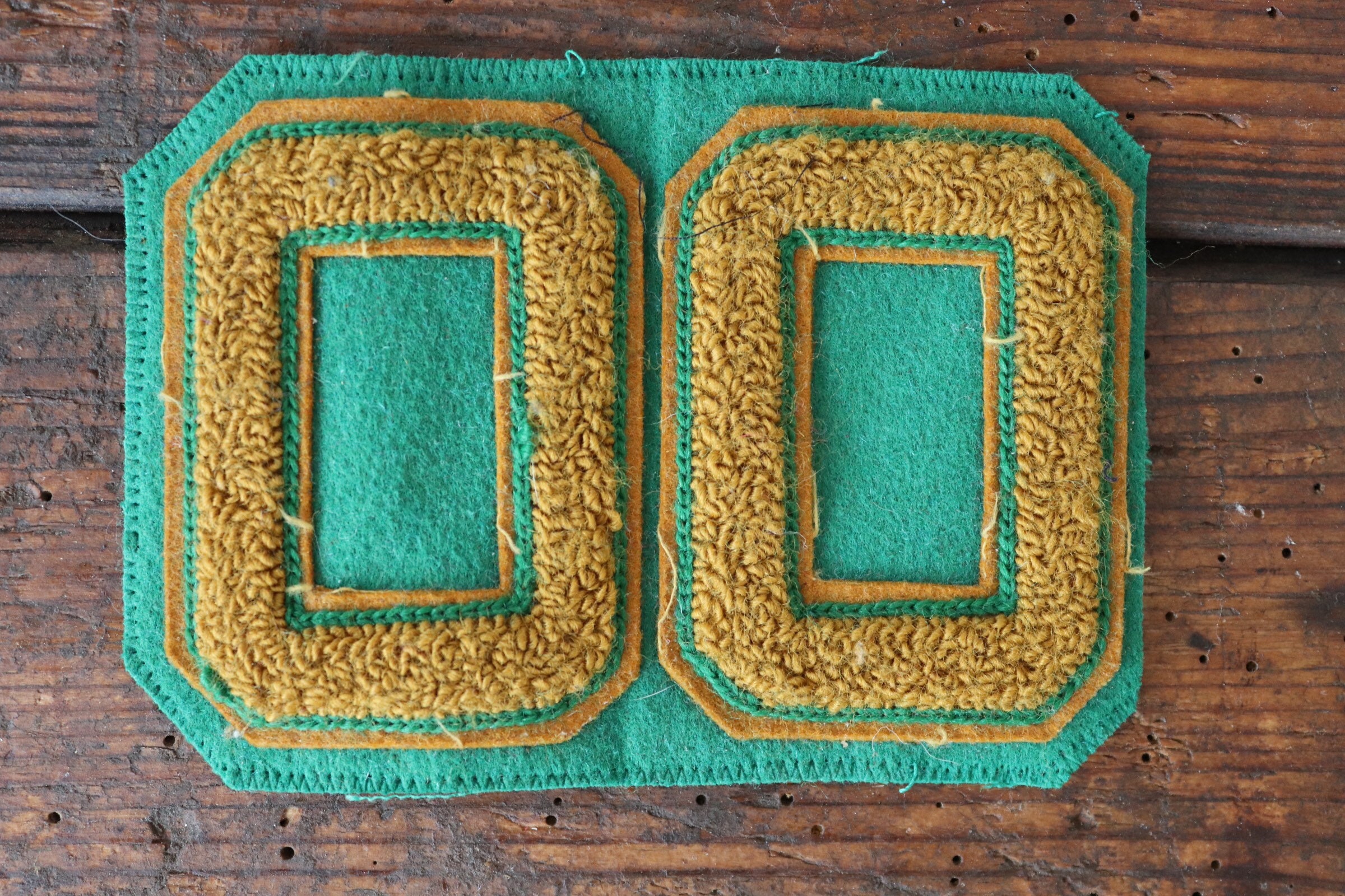 Vintage chenille patch Letterman sports american high school college ...
