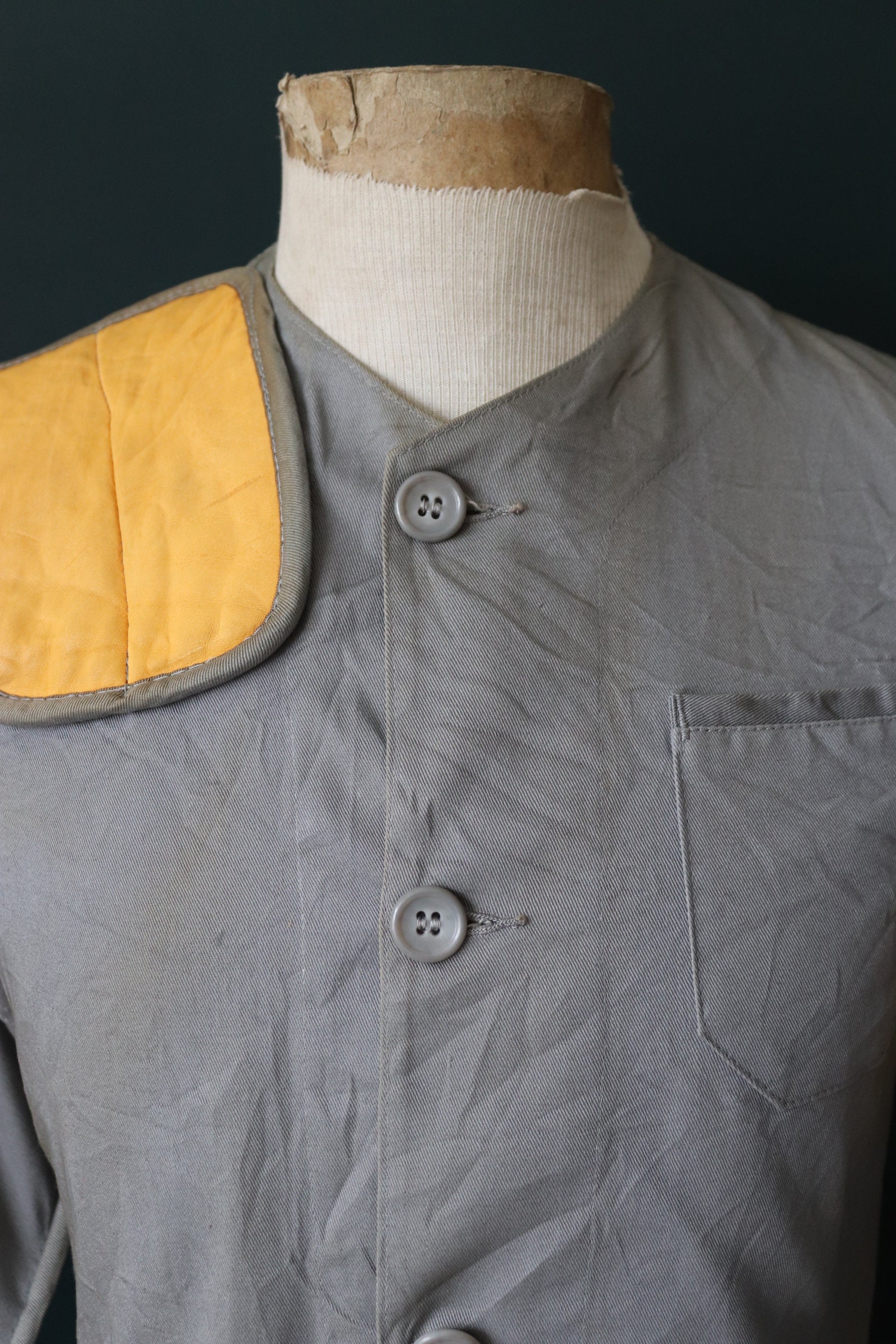 Vintage 1960s 60s 10-X hunting shooting rifle jacket patches 36” chest xs