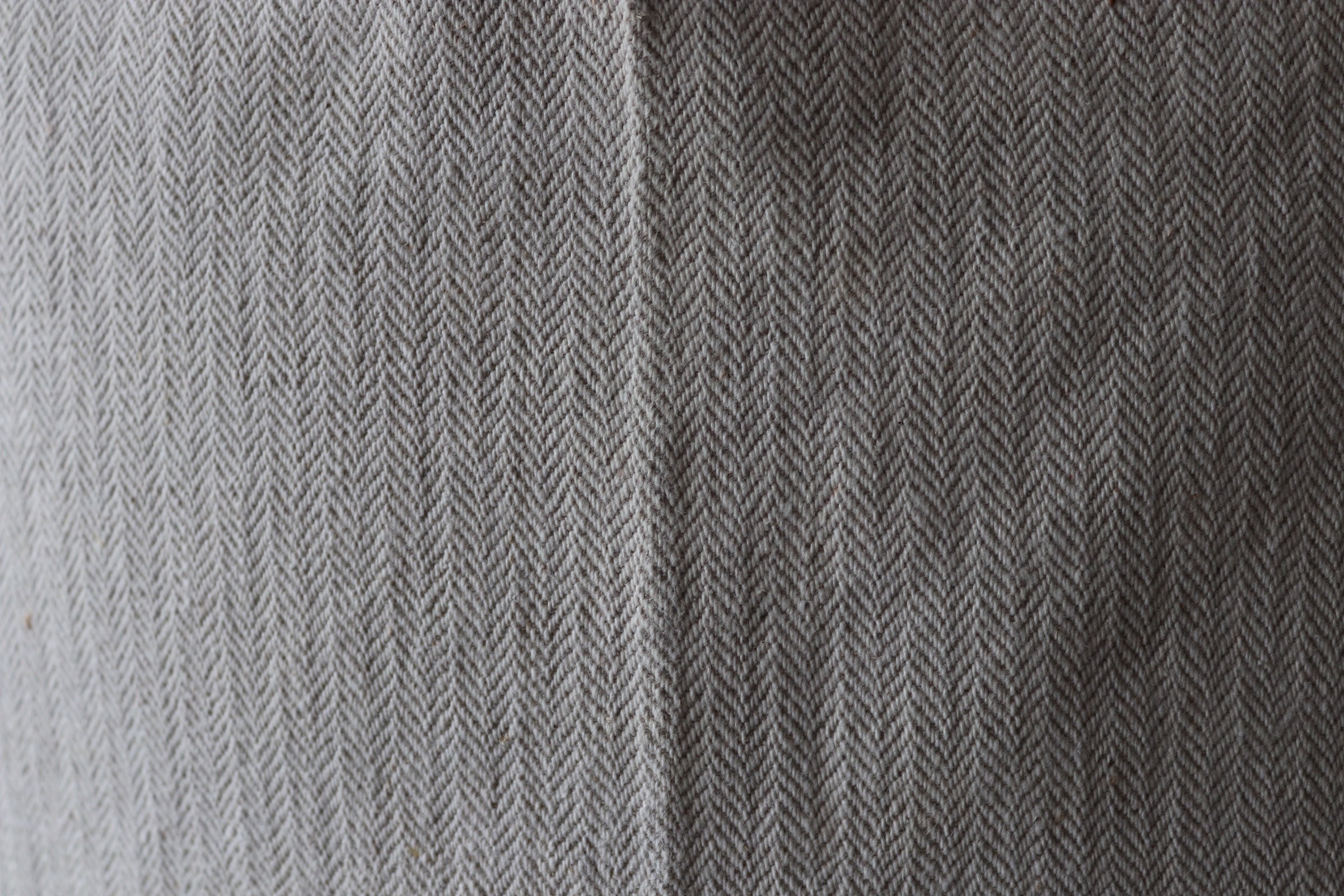 Vintage 1950s 50s French white herringbone linen butchers apron pinny ...