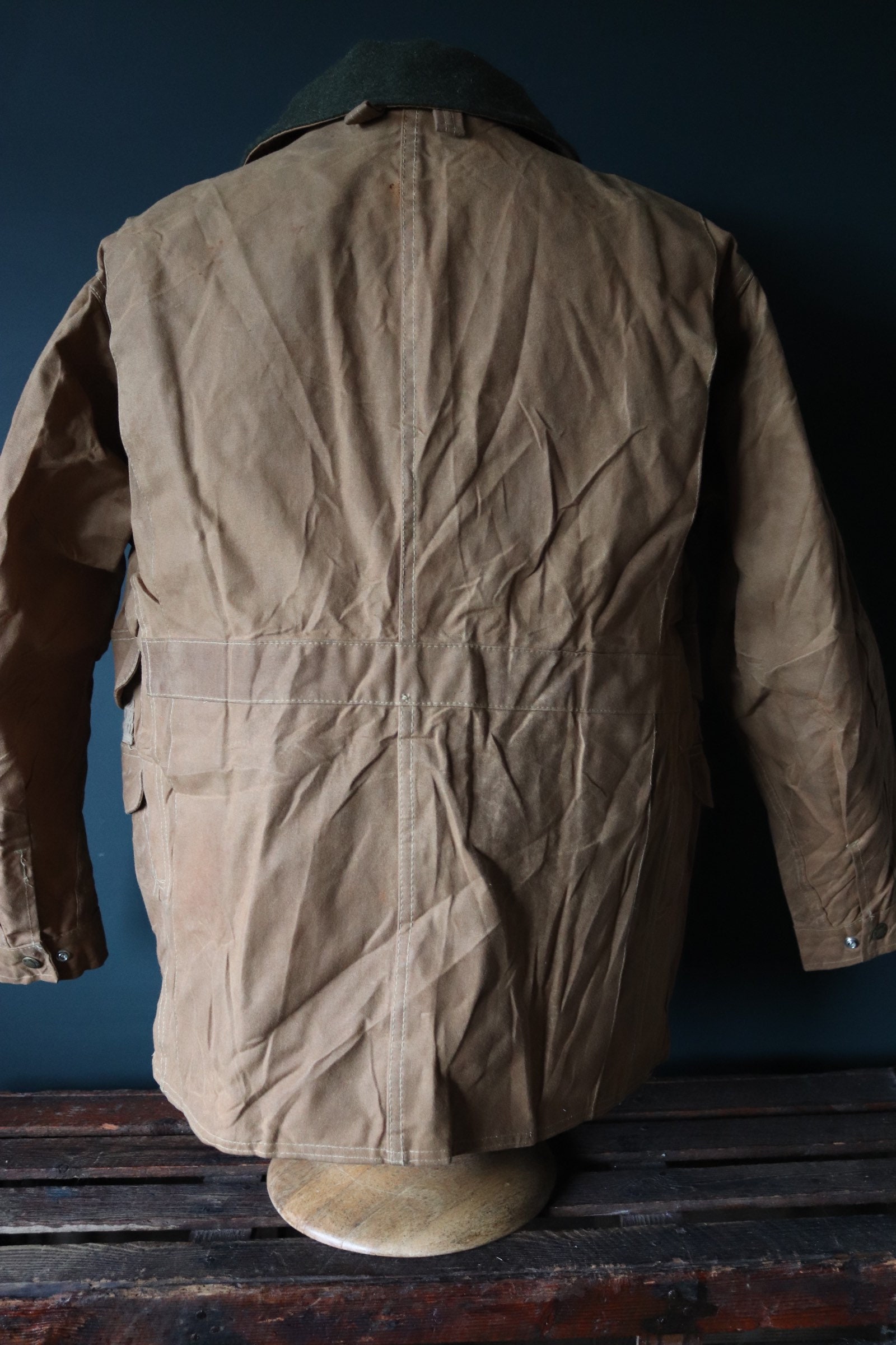 Vintage CC Filson Jacket Workwear Tin Cloth Paraffin Waxed Vintage CC Filson Jacket Workwear Tin Cloth Paraffin Waxed