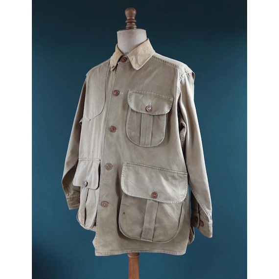 Vintage 1940s hunting jacket - 1950s American workwea… - Gem
