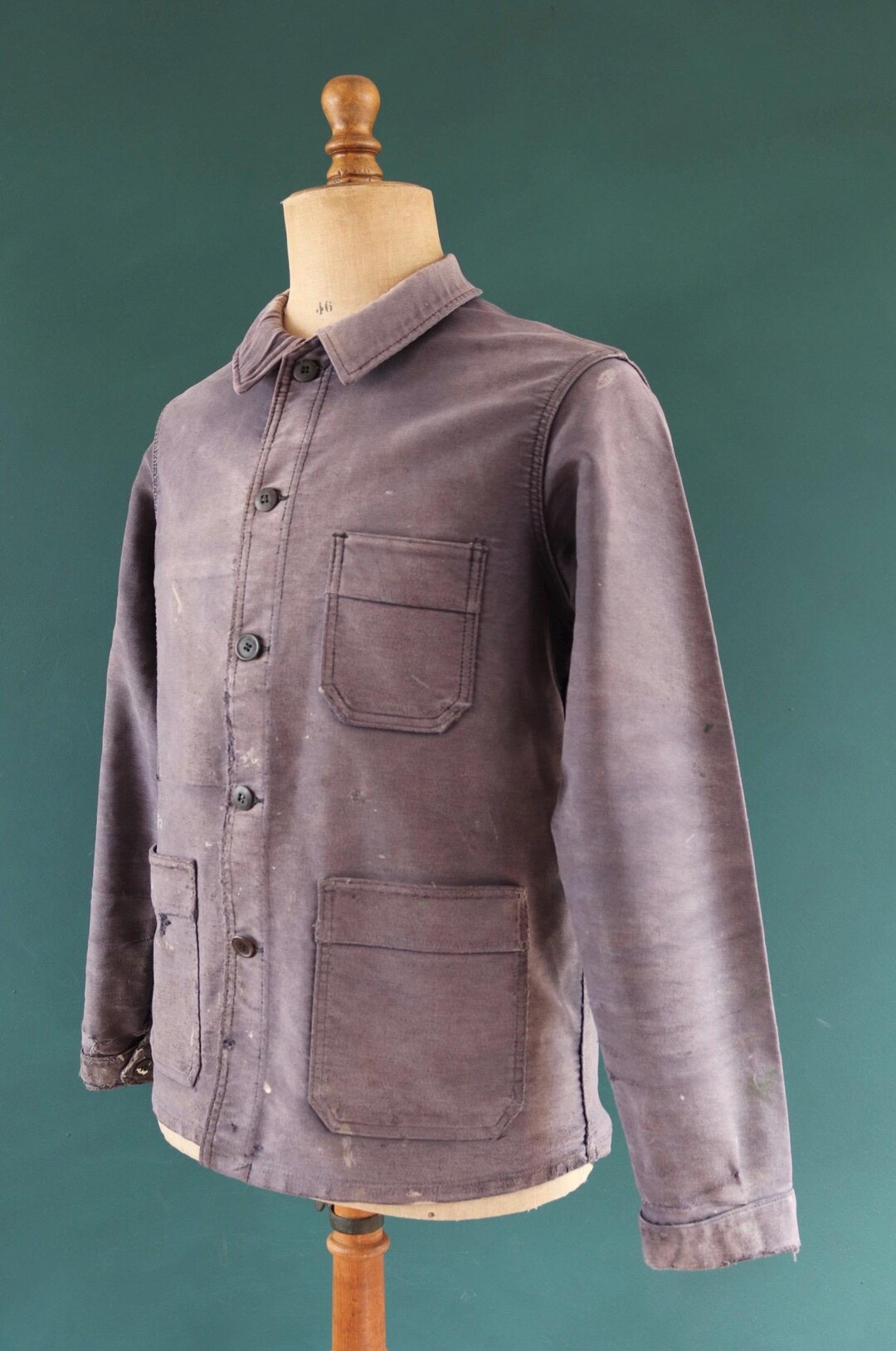 Vintage 1950s 50s 1960s 60s French Le Mont St Michel Faded Grey Black ...