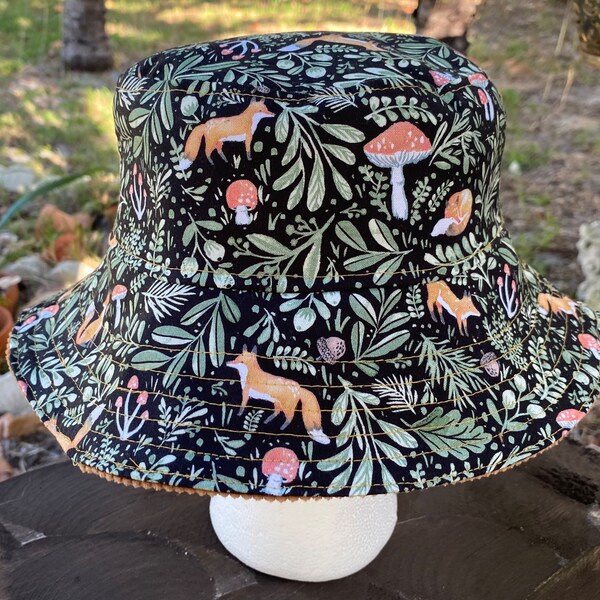 Mushroom Bucket Hat - Etsy