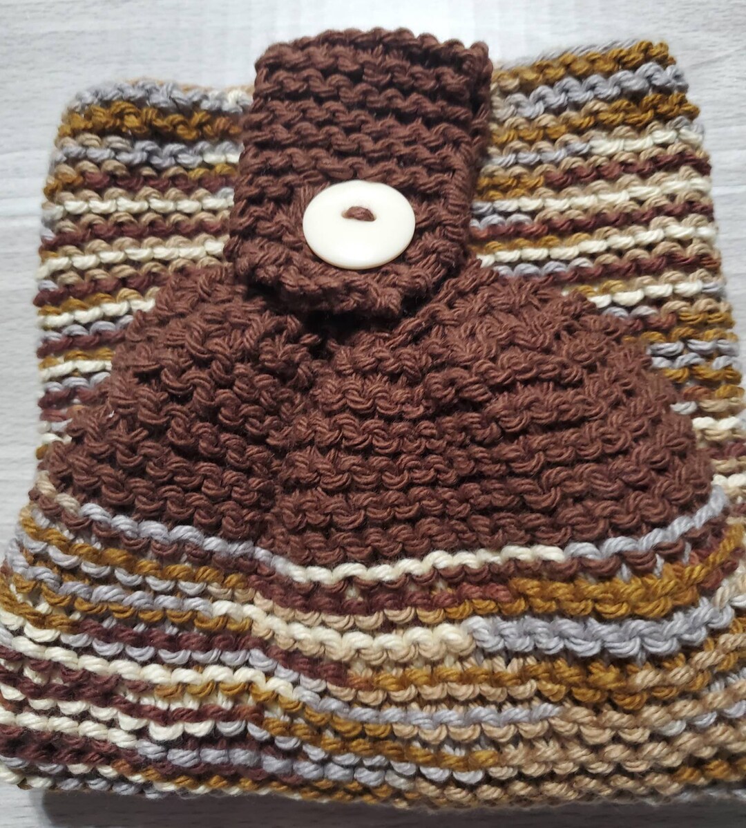 Toasted Neutral Knit Towel Kitchen Dish Towel Multicolor - Etsy