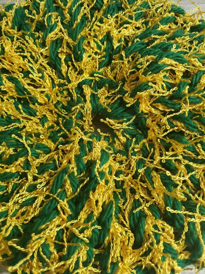 Green Gold Scrubby Green Bay Theme Scrubby Kitchen Football - Etsy