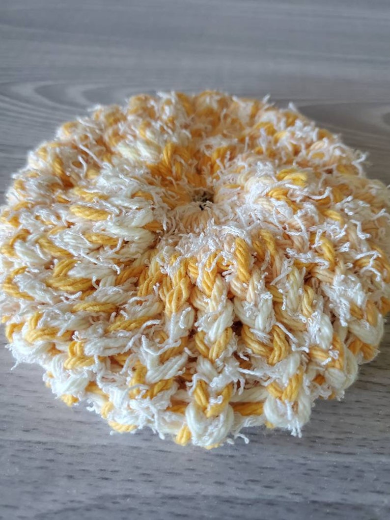 Soleil Ombre Scrubby Goldenrod Cream Light Peach Scrubber - Etsy