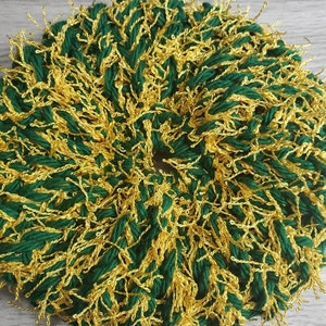 Green Gold Scrubby Green Bay Theme Scrubby Kitchen Football - Etsy