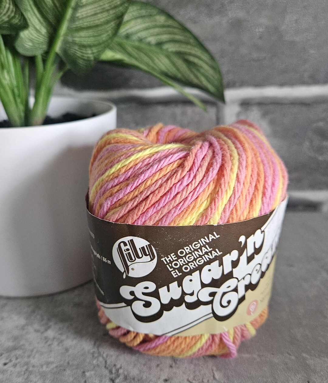 Playtime, Lily Sugar N Cream, Orange Pink Yellow, Kitchen Cotton ...