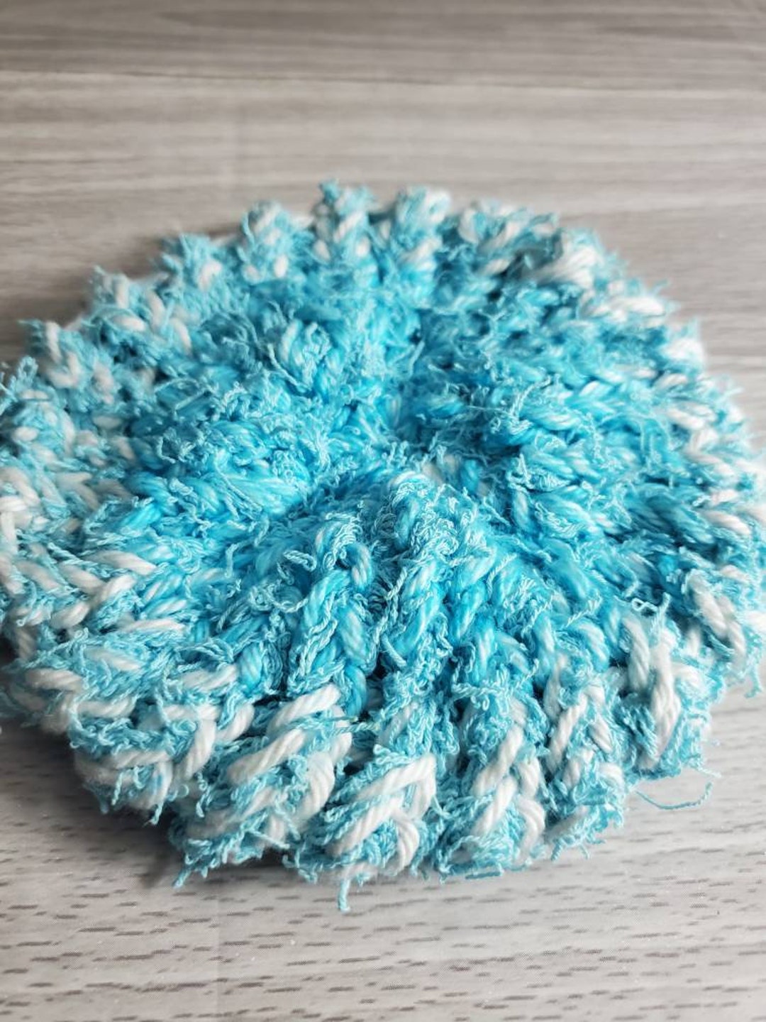Spring Blue Stripes Scrubby Shades of Blue White Kitchen - Etsy