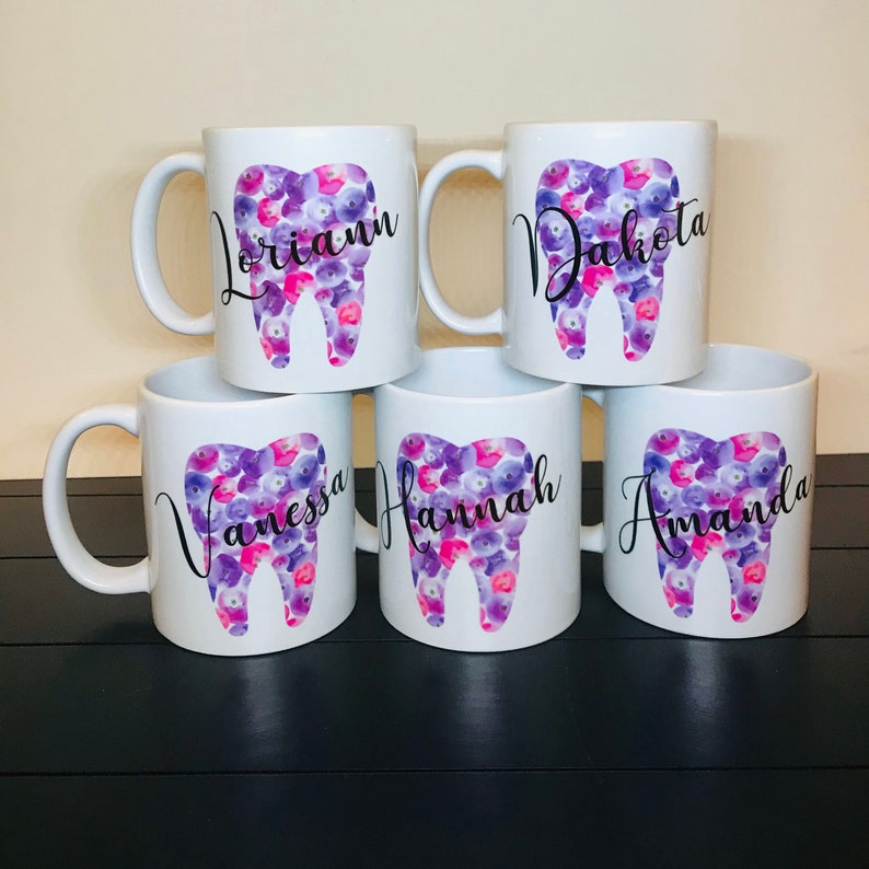 1 Dental Mug. Dental Hygienist Gift - Gift for Dentist - Dentist Mug ...