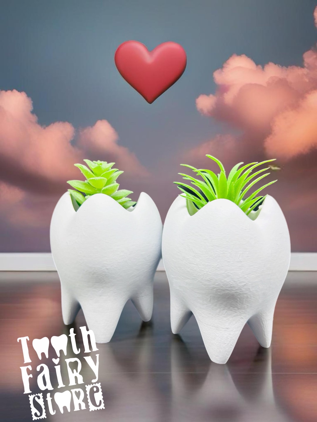 Tooth Planter/pen Pencil Holder, Dental Planter, Succulent/cactus ...