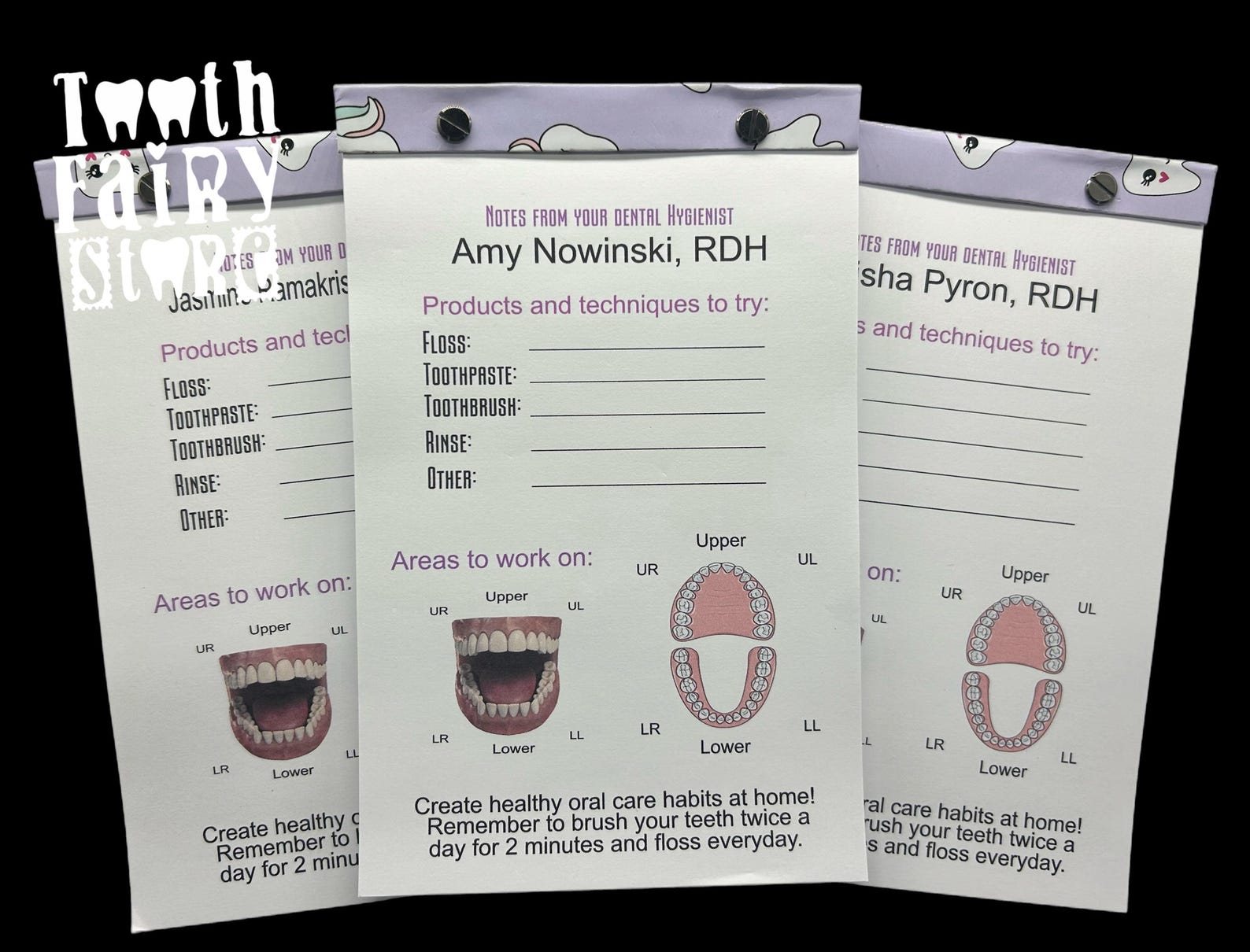 Dental Hygienist Patient Notepad: Personalized Appointment Notes - Etsy