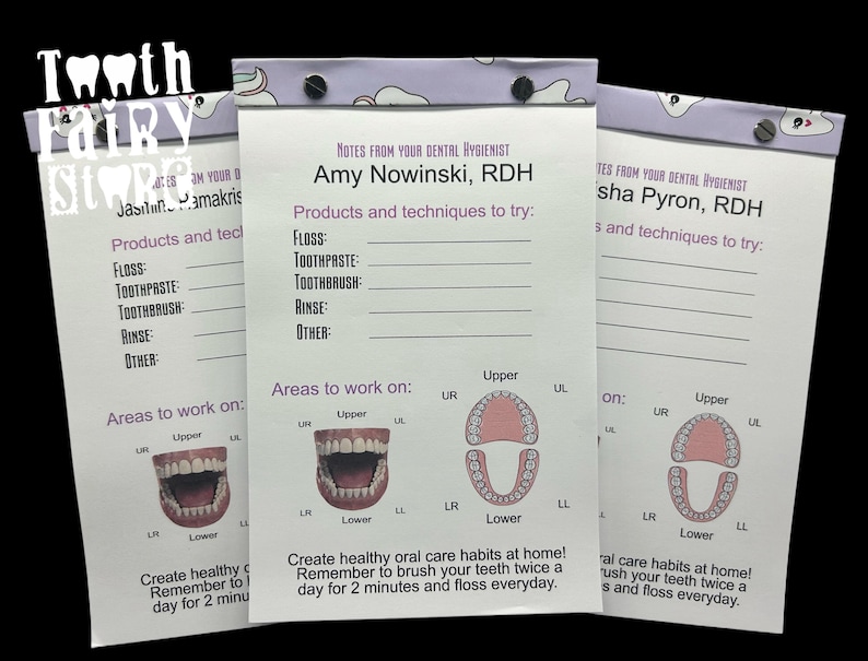 Dental Hygienist Patient Notepad: Personalized Appointment Notes - Etsy