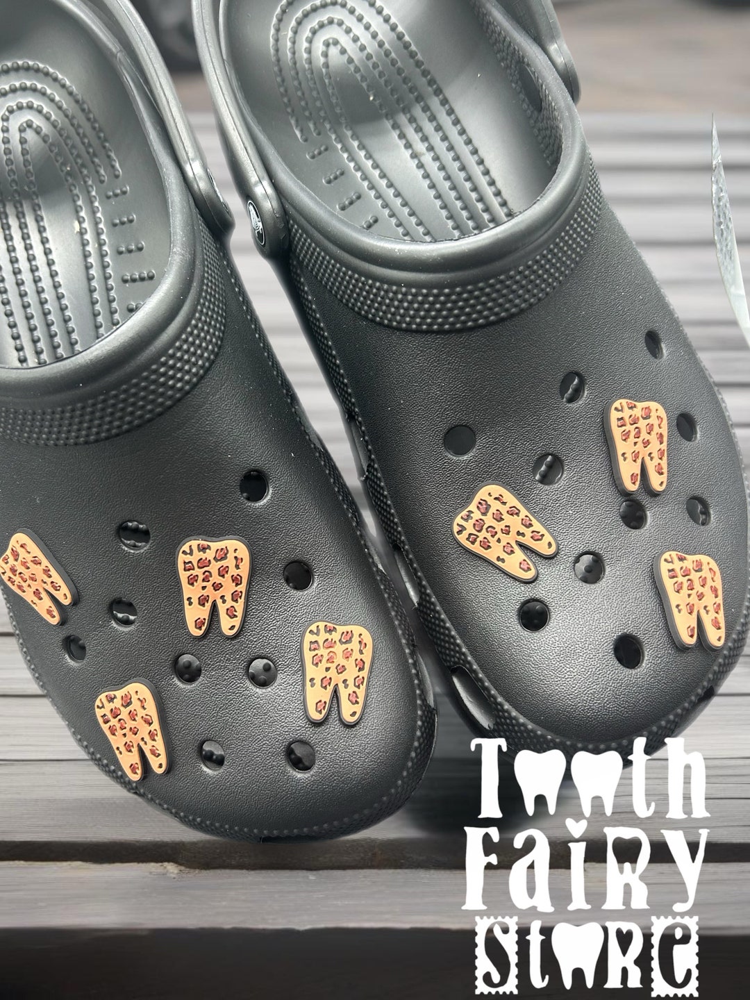 Dental Shoe Charm: Tooth Bling for Clogs - Etsy