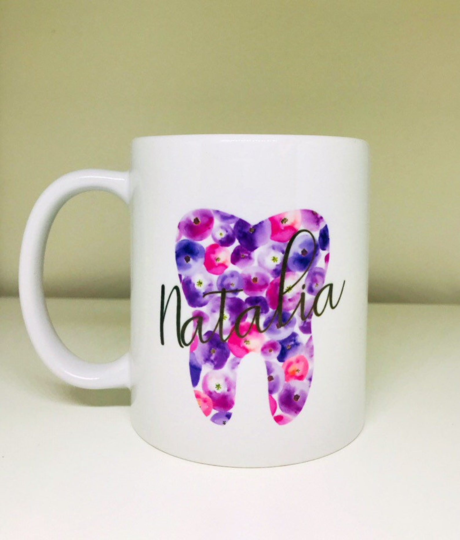 1 Dental Mug. Dental Hygienist Gift - Gift for Dentist - Dentist Mug ...