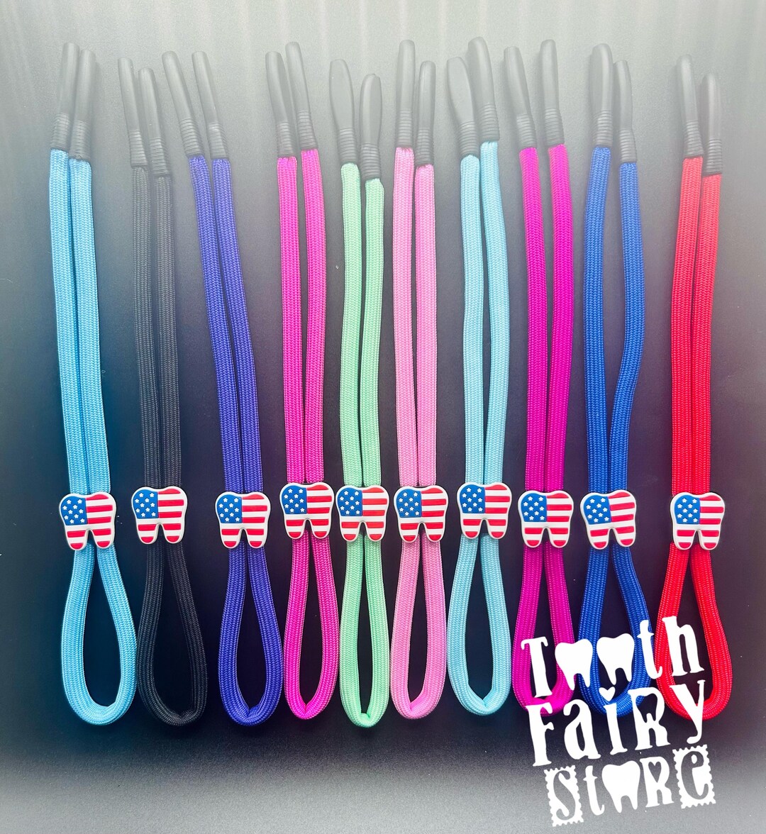 Dental Loupes Strap: Flag Tooth, Hygienist Gift - Etsy
