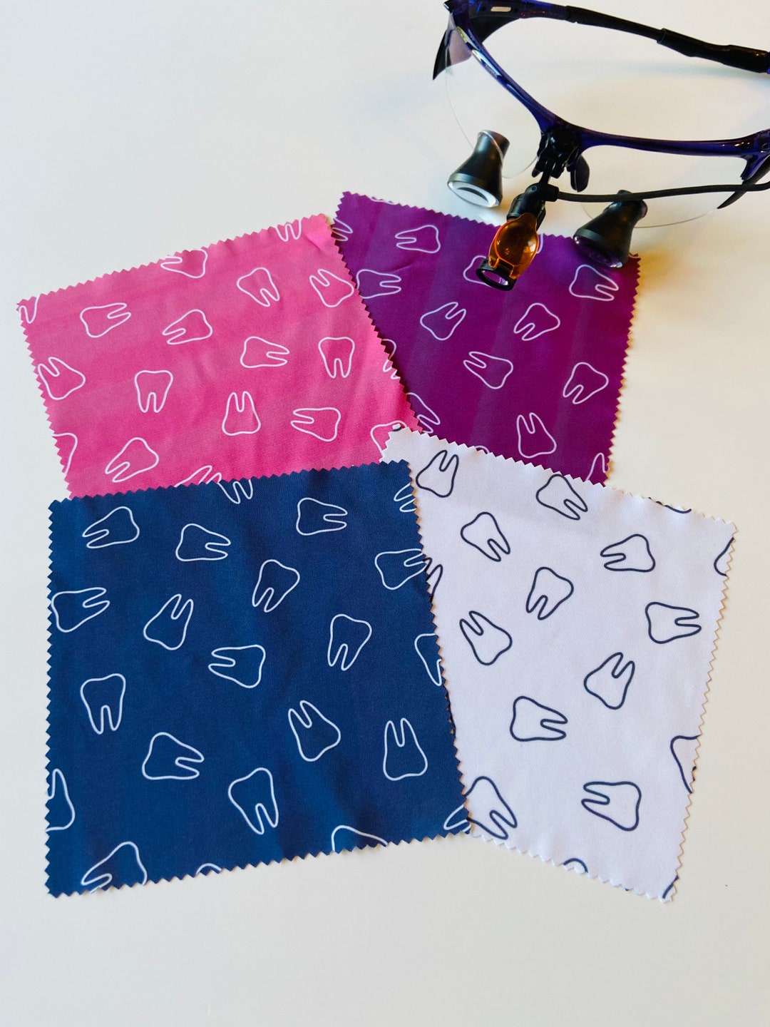 Dental Microfiber Cleaning Cloth: Loupes & Glasses Wipe, Dentist Gift ...