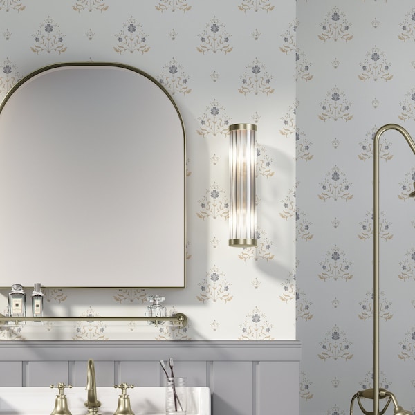 Bridgerton Blue Wallpaper - Etsy UK