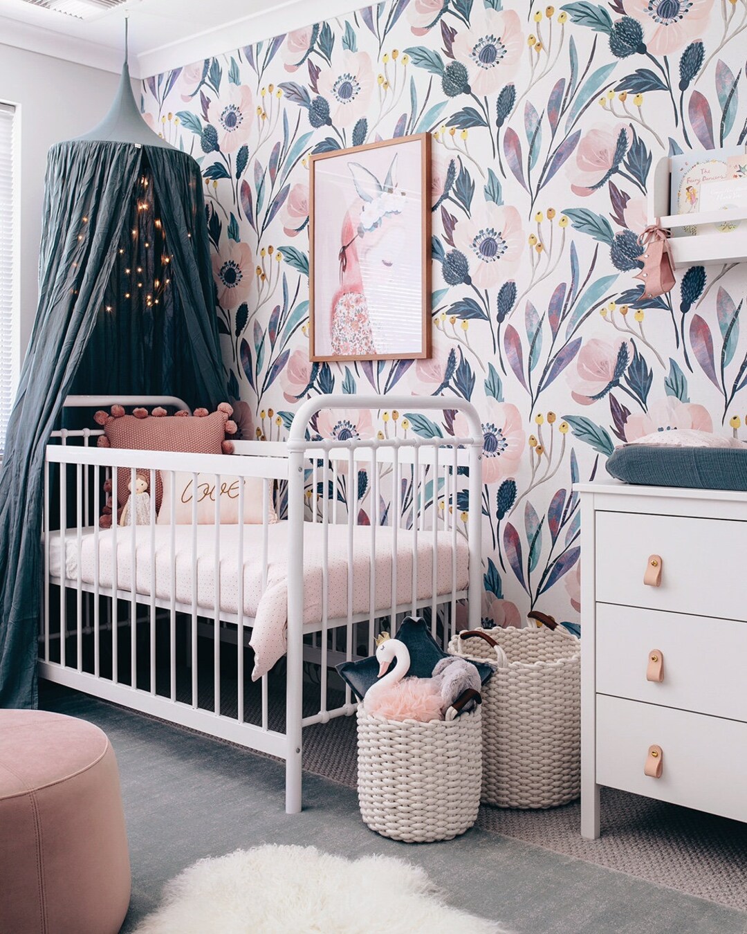 Peel and Stick Wallpaper. Temporary Wallpaper. Removable Wallpaper ...