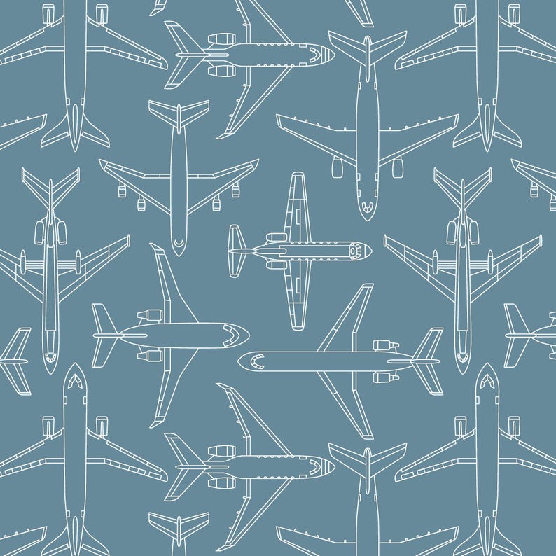 Vintage Airplane Wallpaper, Plane Wallpaper, Planes, Kids Wallpaper ...