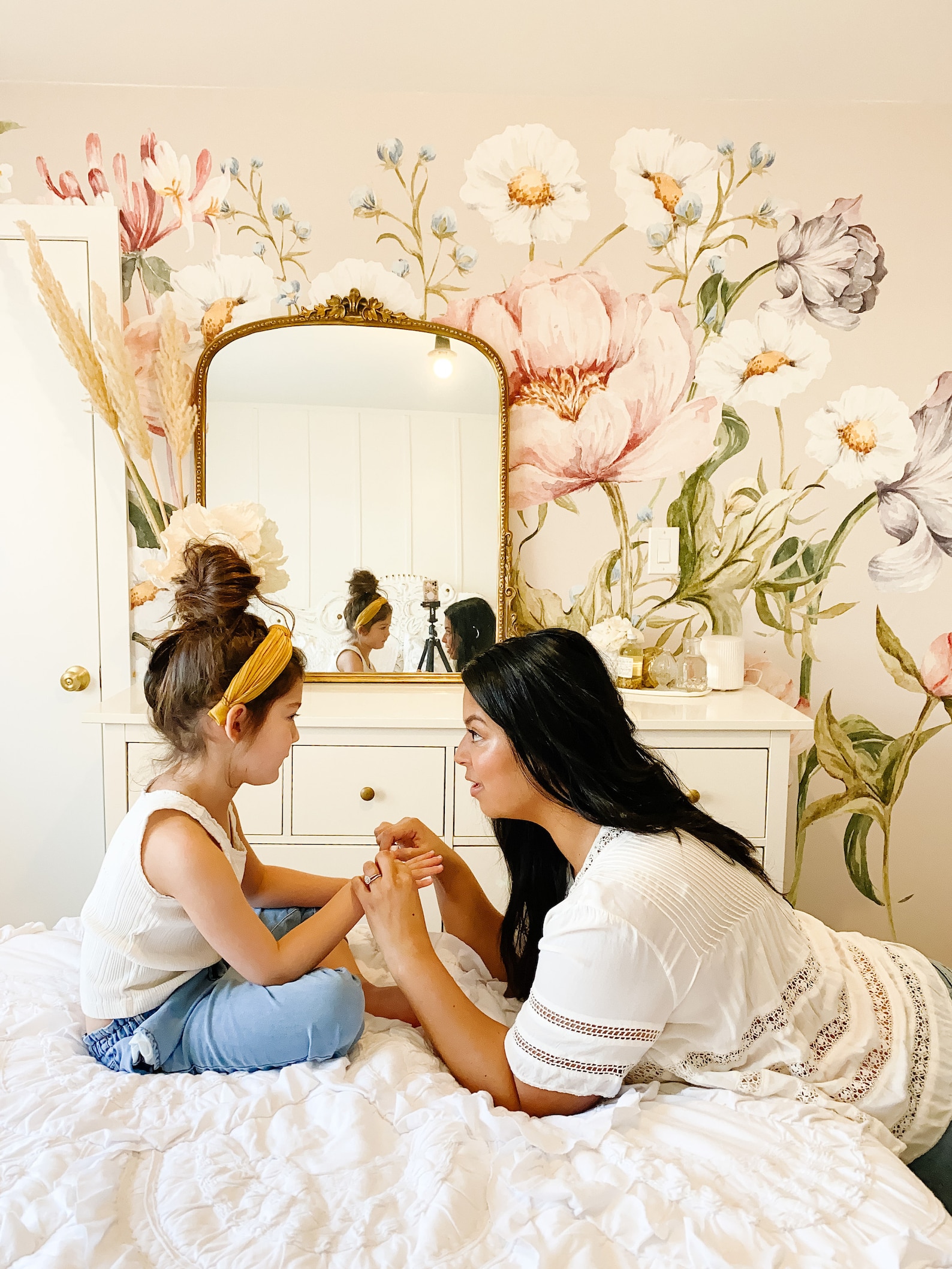 Large Scale Floral Wall Mural - Midsummer Dream, Removable Wallpaper - Etsy