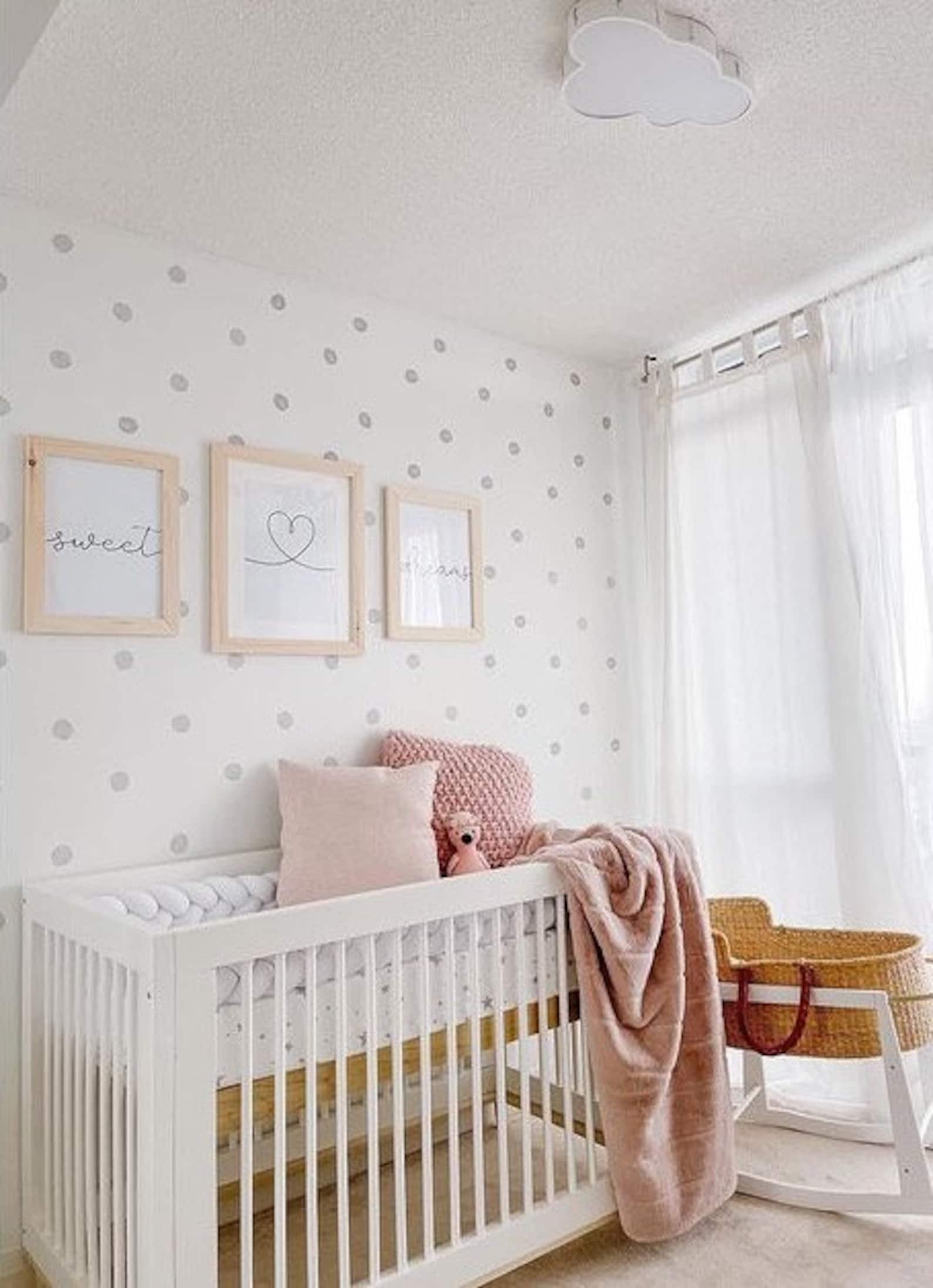 Watercolor Wall Dots Watercolour Wall Decals Polkadot - Etsy