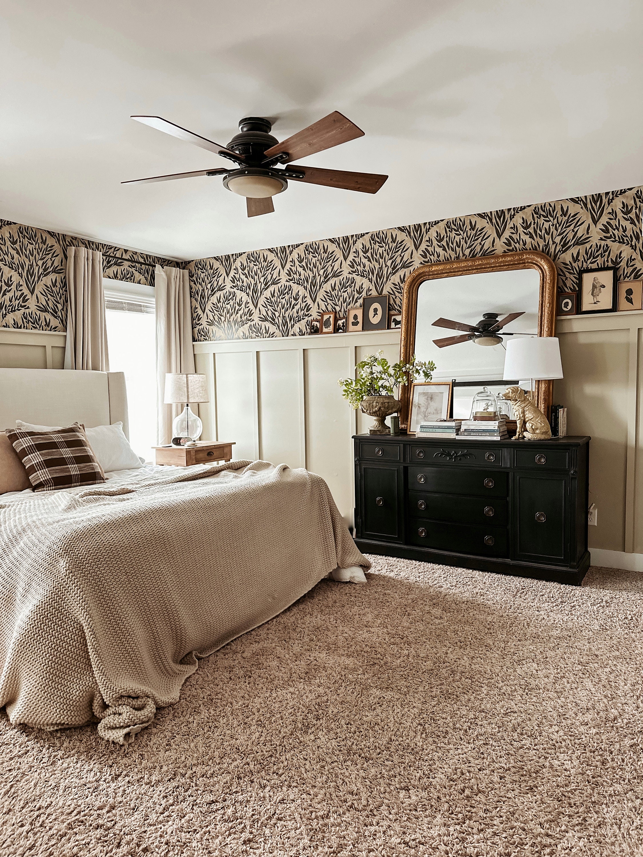 Olive Branch Wallpaper. Peel and Stick. Removable. Self-adhesive ...