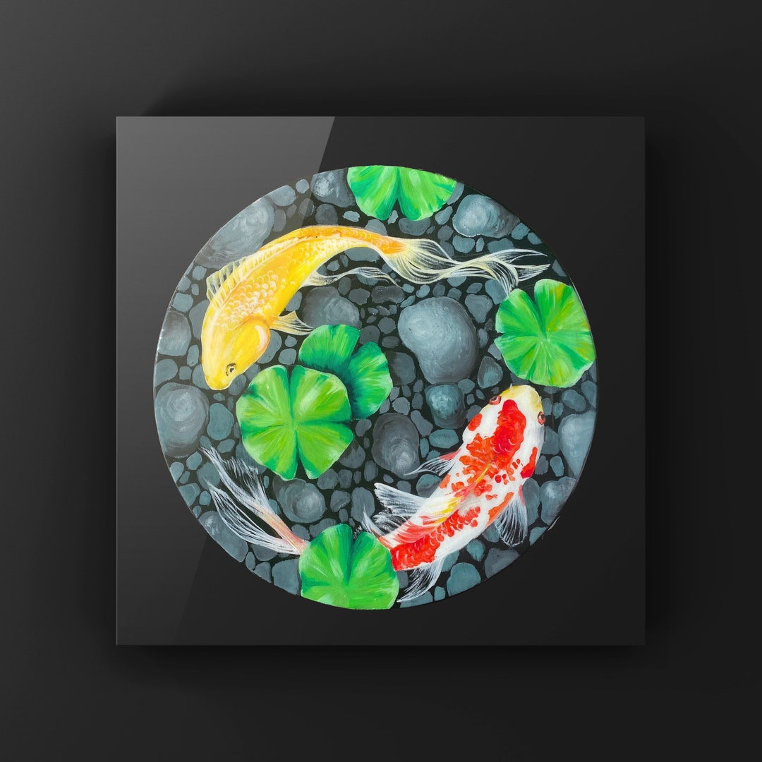 Koi Fish Print - Etsy