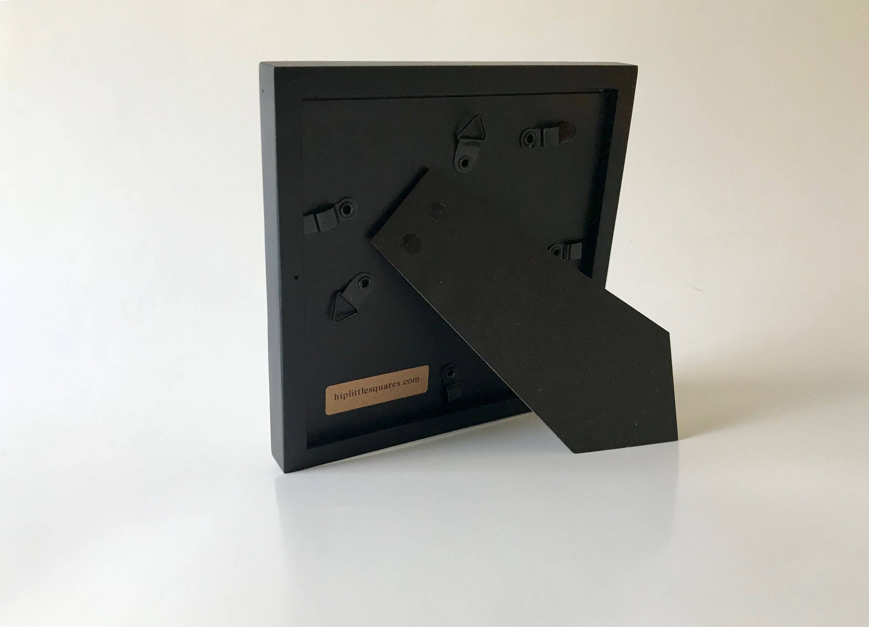 Framed Map Coordinates 5x5 Inch Frame Engagement Gift | Etsy