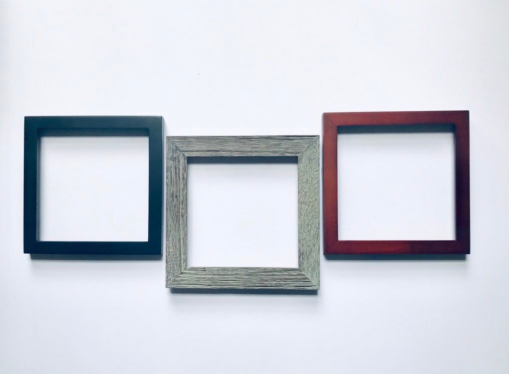 Framed Map Coordinates 5x5 Inch Frame Engagement Gift | Etsy