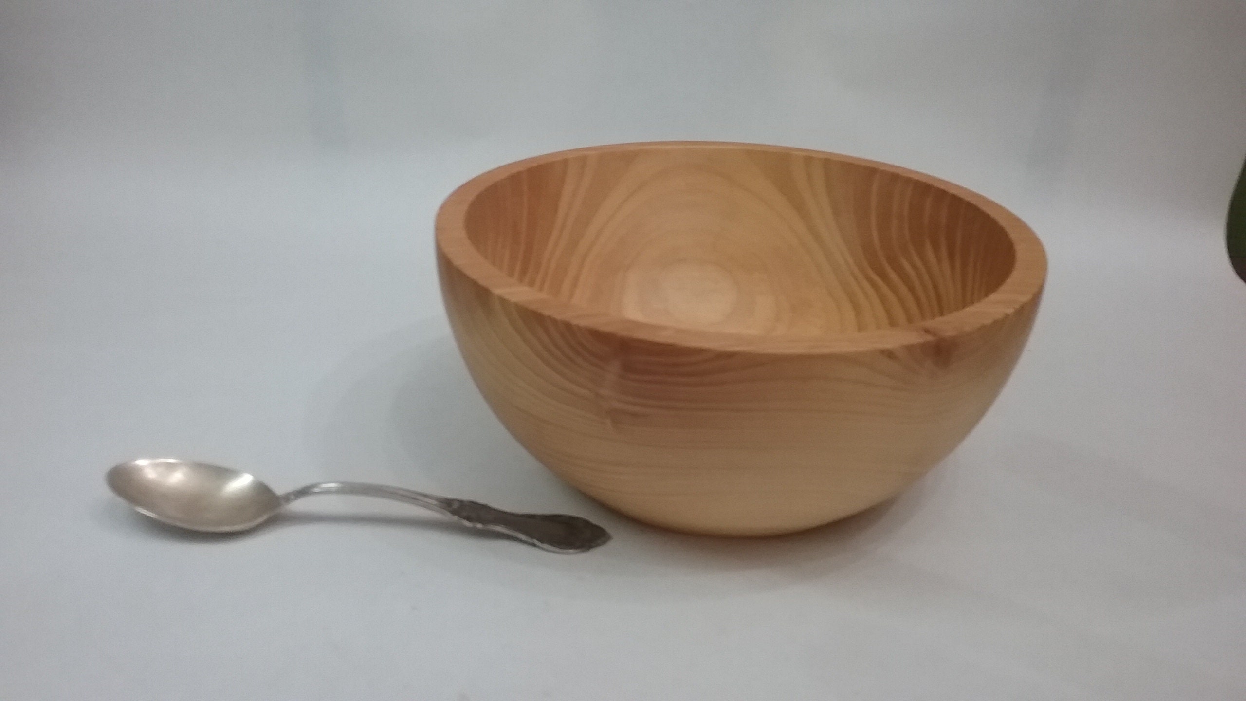 Pine Bowl for Your Cereal 7 1/4x3 1/8 - Etsy