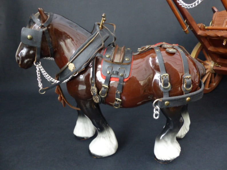 Vintage Horse & Cart Model Tip Cart Tumbril Scotch Cart | Etsy UK