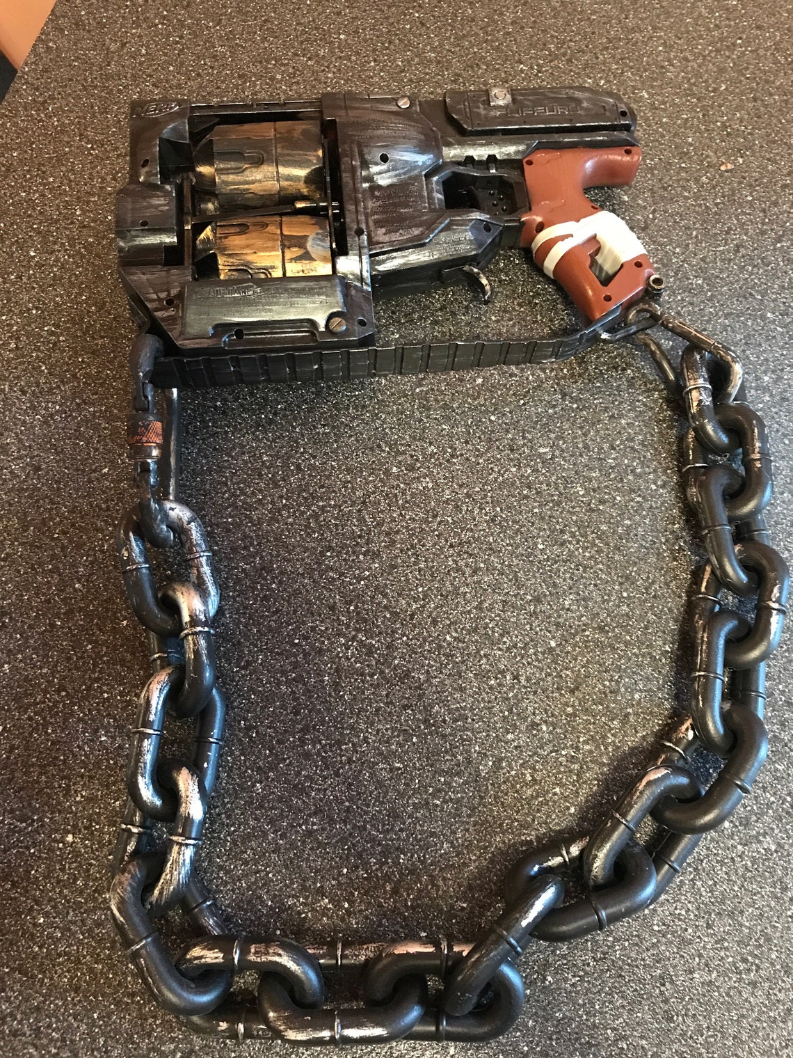 Double Barrel Nerf Punk Pistol - Etsy