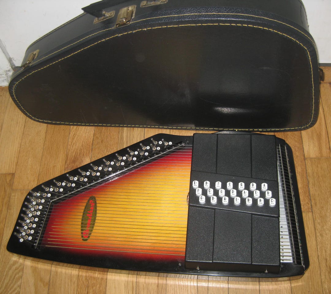 Chromaharp Autoharp Hybird 21 Chord With Case Ready to Play - Etsy