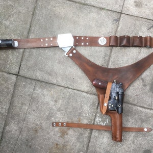 Han Solo Utility Cosplay Belt and Holster Rig | Star Wars A New Hope ...