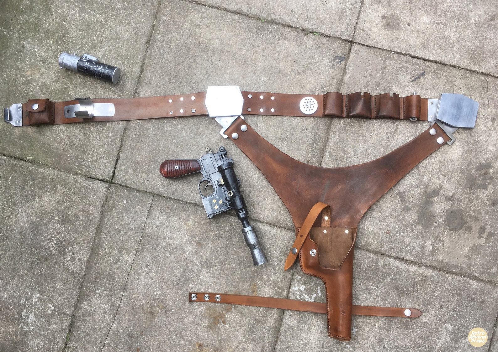 Han Solo Utility Cosplay Belt and Holster Rig Star Wars A New Hope, ESB ...
