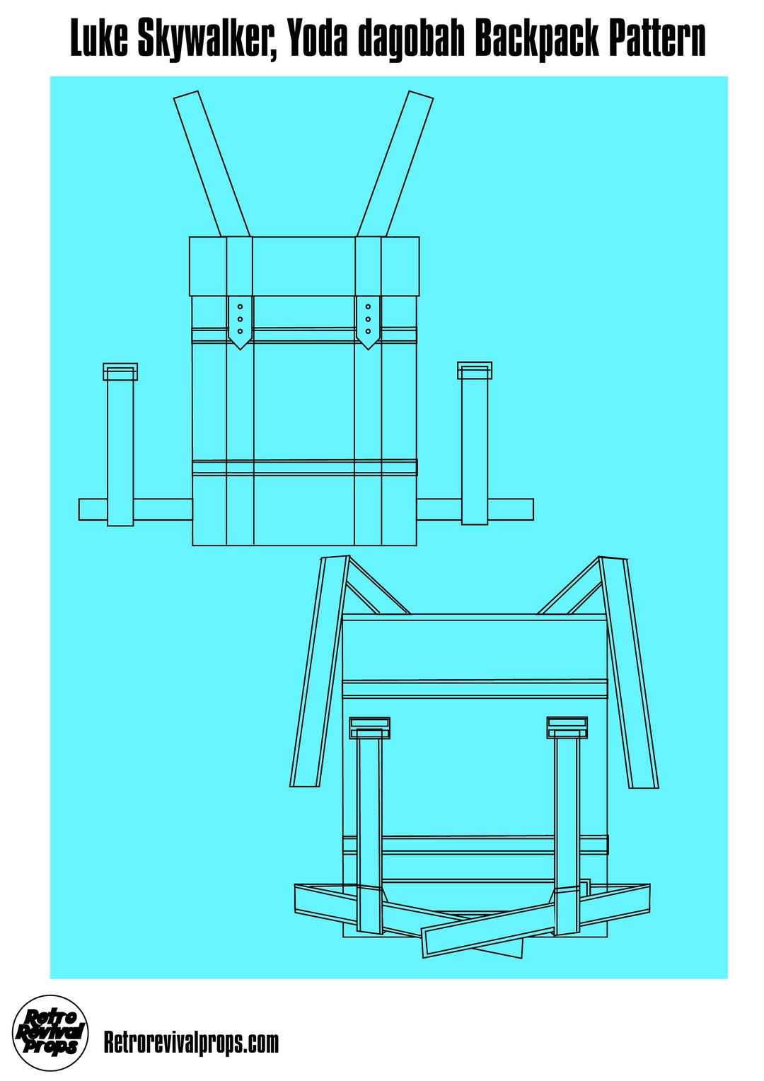 Luke Skywalker and Yoda Backpack | Empire Strikes Back, Mandalorian ...