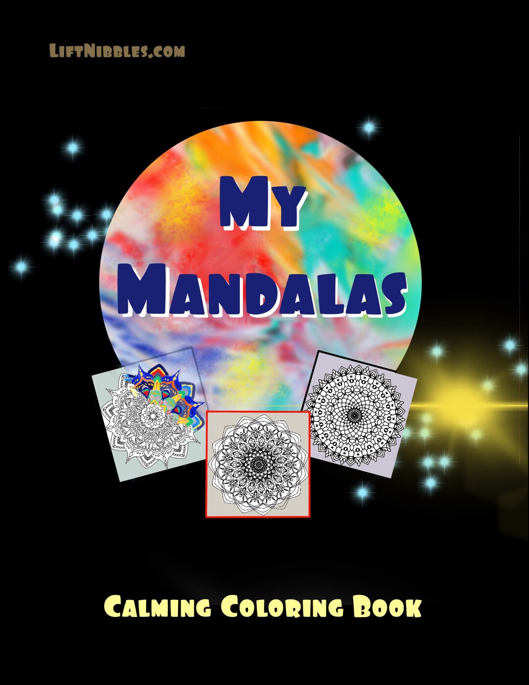72 Pages Coloring Book, Mandala + Meditations, PDF Instant Download ...