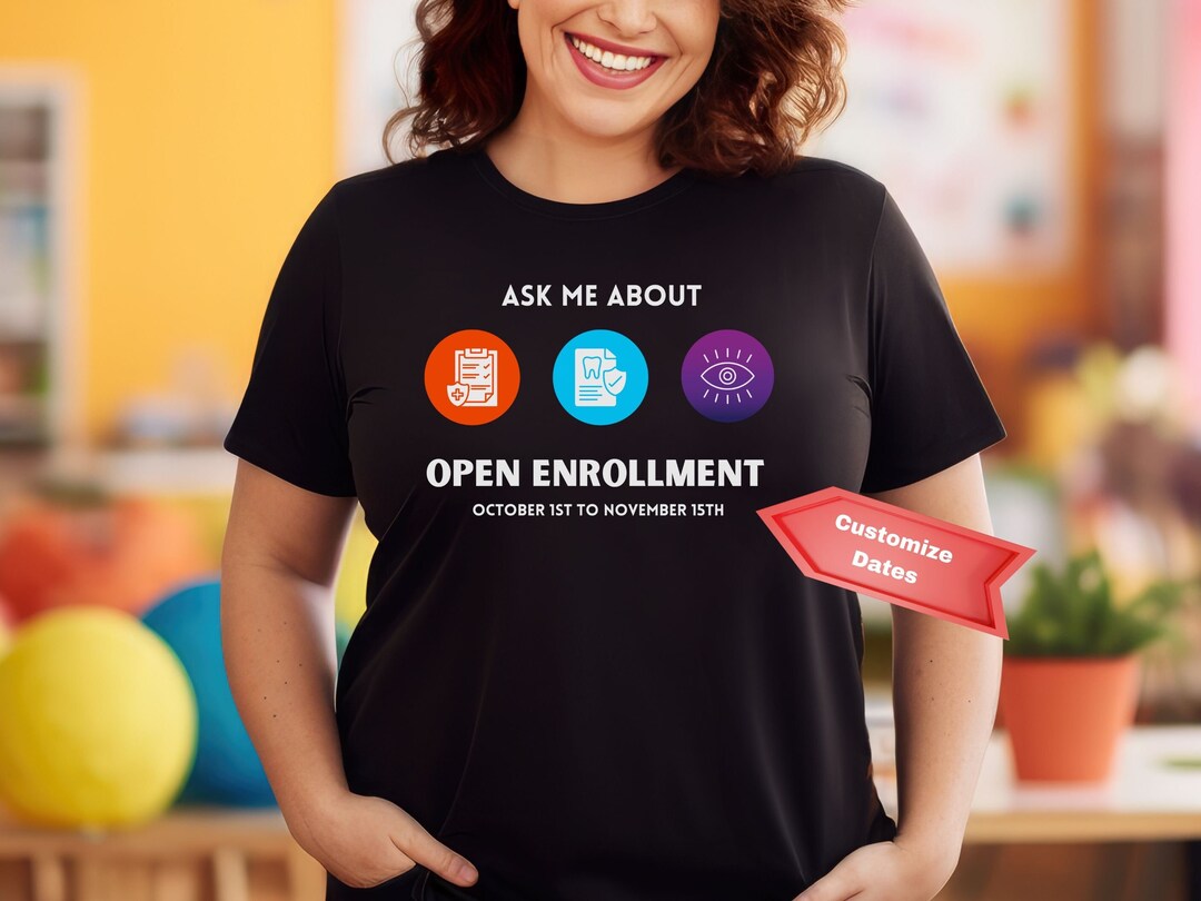 Benefits Open Enrollment Shirt for Open Season T-shirt for Health ...